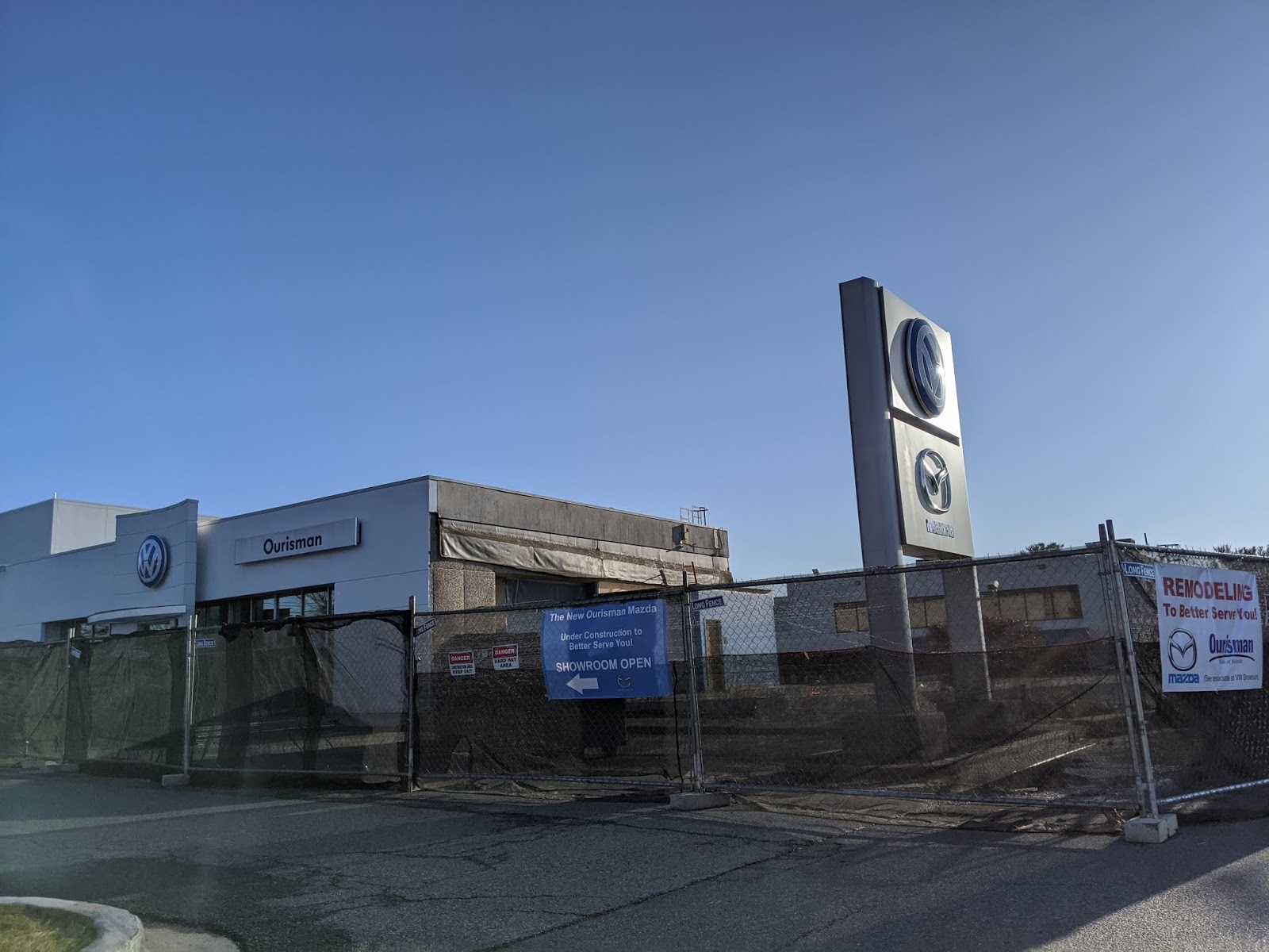 Rockville Nights: Ourisman Mazda building new showroom on Rockville Pike