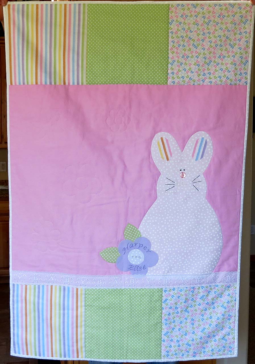 Sew, What's Cookin'?: Bunny for Baby - Quilt #6