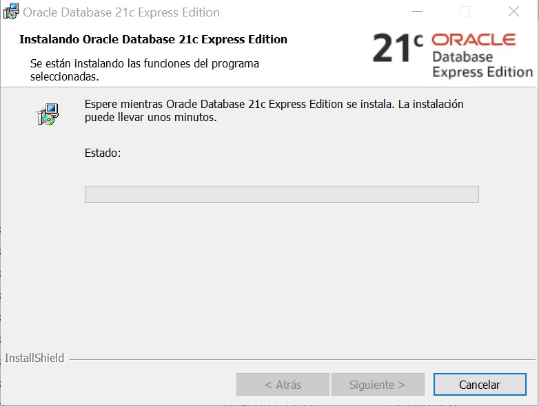 Como instalar Oracle Database 21c Express Edition para Windows 10