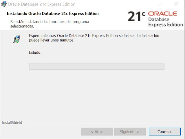 Como instalar Oracle Database 21c Express Edition para Windows 10