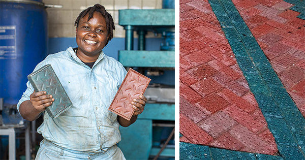 Black Woman Opens Factory That Produces 1,500 Bricks a Day, Made From ...