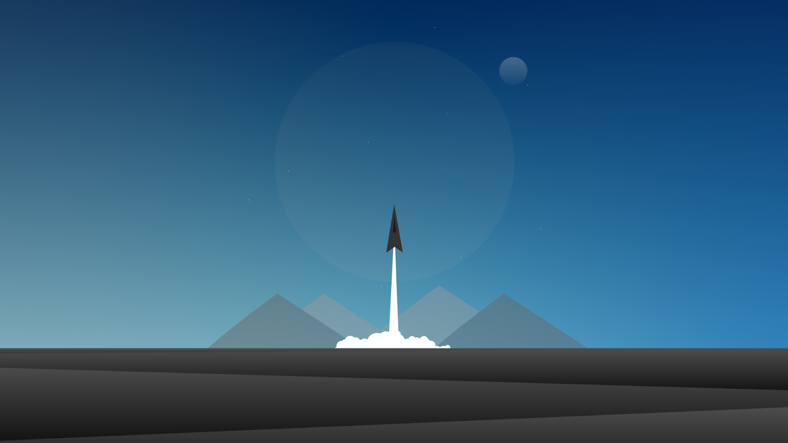 Background wallpaper 4k - Rocket launch - Heroscreen Wallpapers