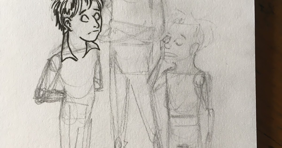 Ed Draws History: Disorder introduction illustration process