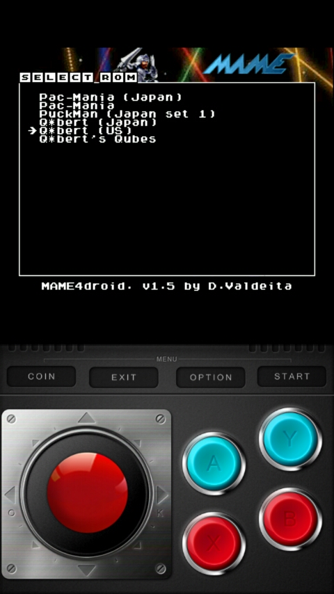 Retro-Android: Playing Mame on Android - MAME4droid (0.37b5) v 1.5.2