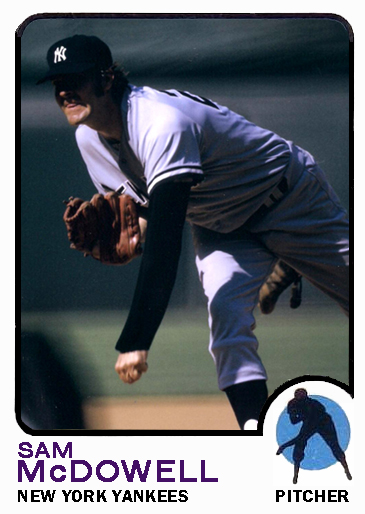 1973 Topps Baseball Card Update Series: 1973 New York Yankees - 80-82 ...