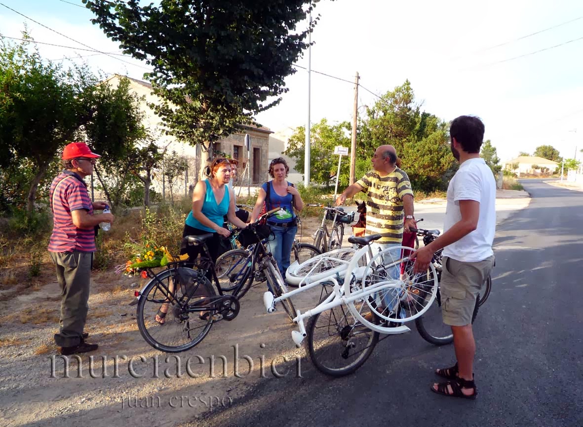 Bicicleta Blanca Murcia Bici Blanca En Murcia
