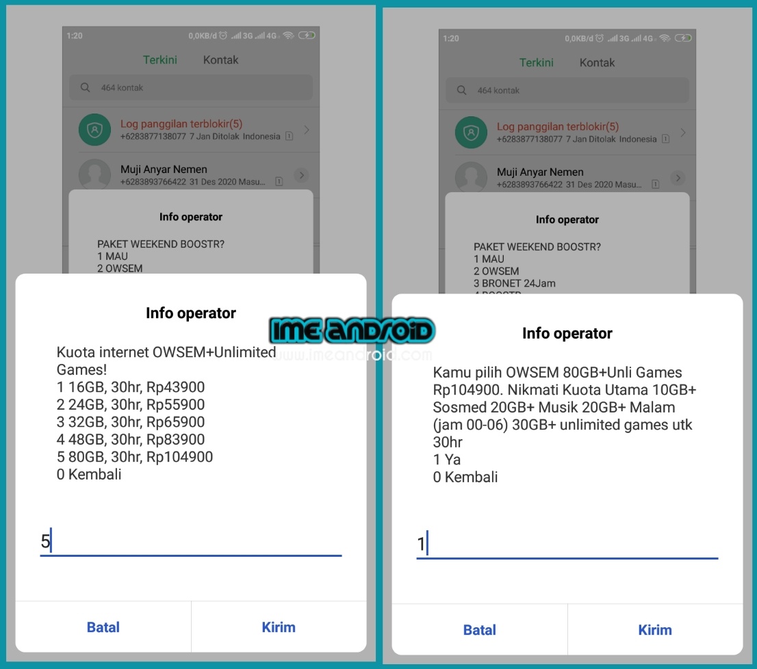 Paket internet murah axis