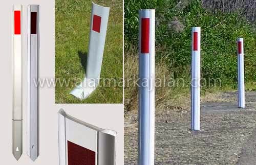 Patok Pengarah uPVC (Guide Post uPVC) | Mesin / Aplikator Marka Jalan ...