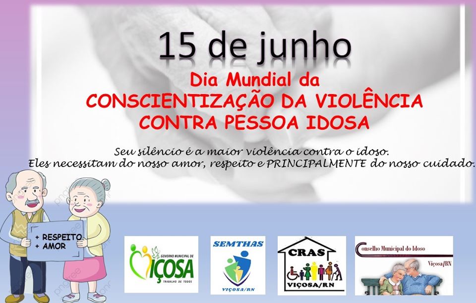 VIÇOSA CLICK: 15 de Junho Dia Mundial de Conscientização da Violência ...