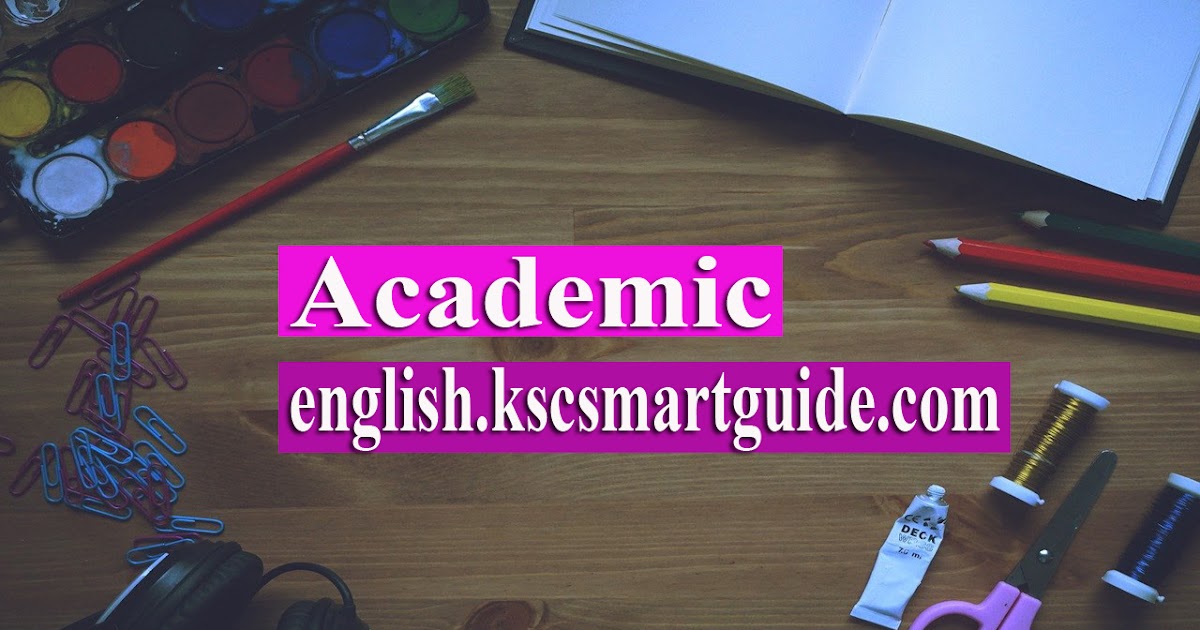 The Word “Academic” in Example Sentences - English Grammar Questions ...