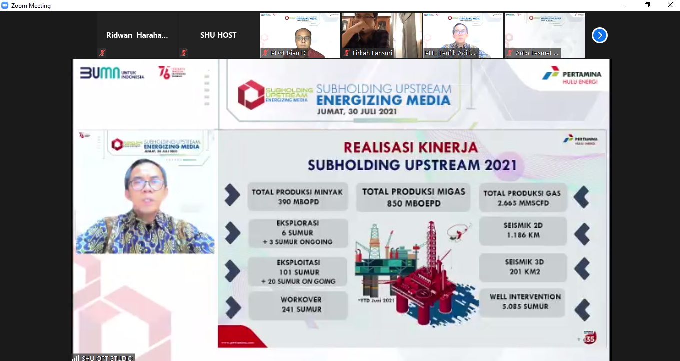 Kinerja Semester 1 Subholding Upstream Pertamina Capai Target - OG INDONESIA