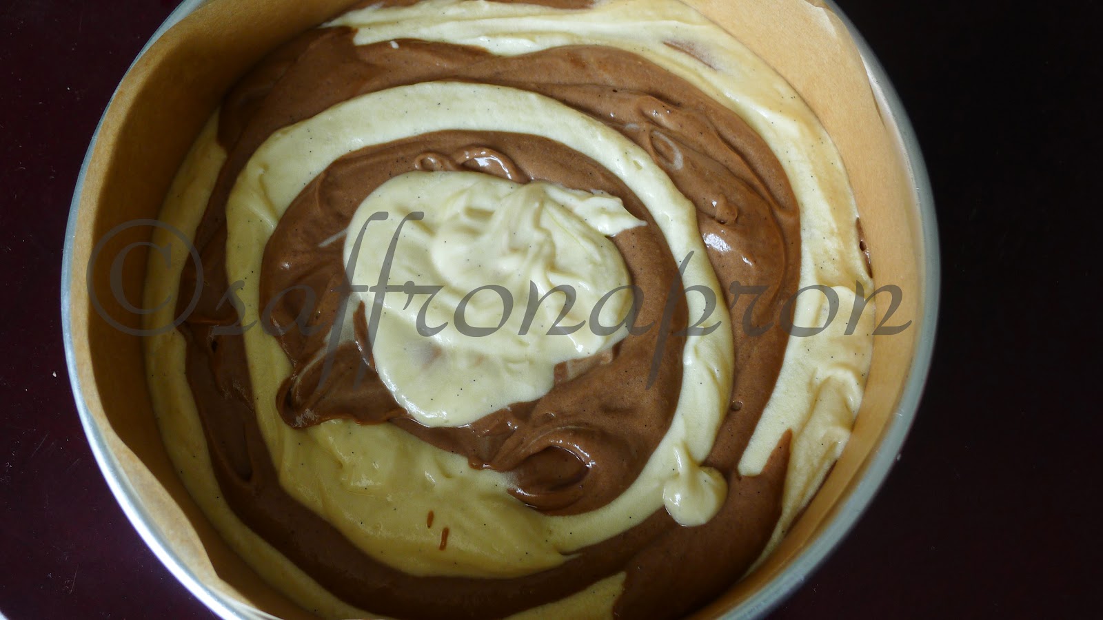 Saffron Apron: Zebra cake