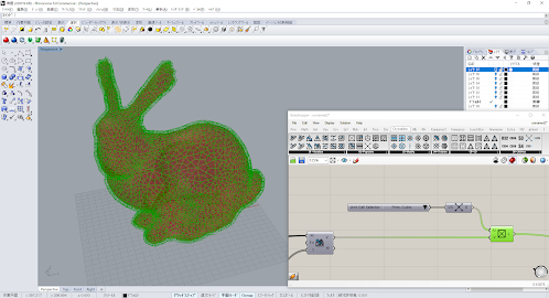 【Grasshopper_27】Crystallonを使ってウサギをラティス形状に加工してみた|Parametric Design Labo