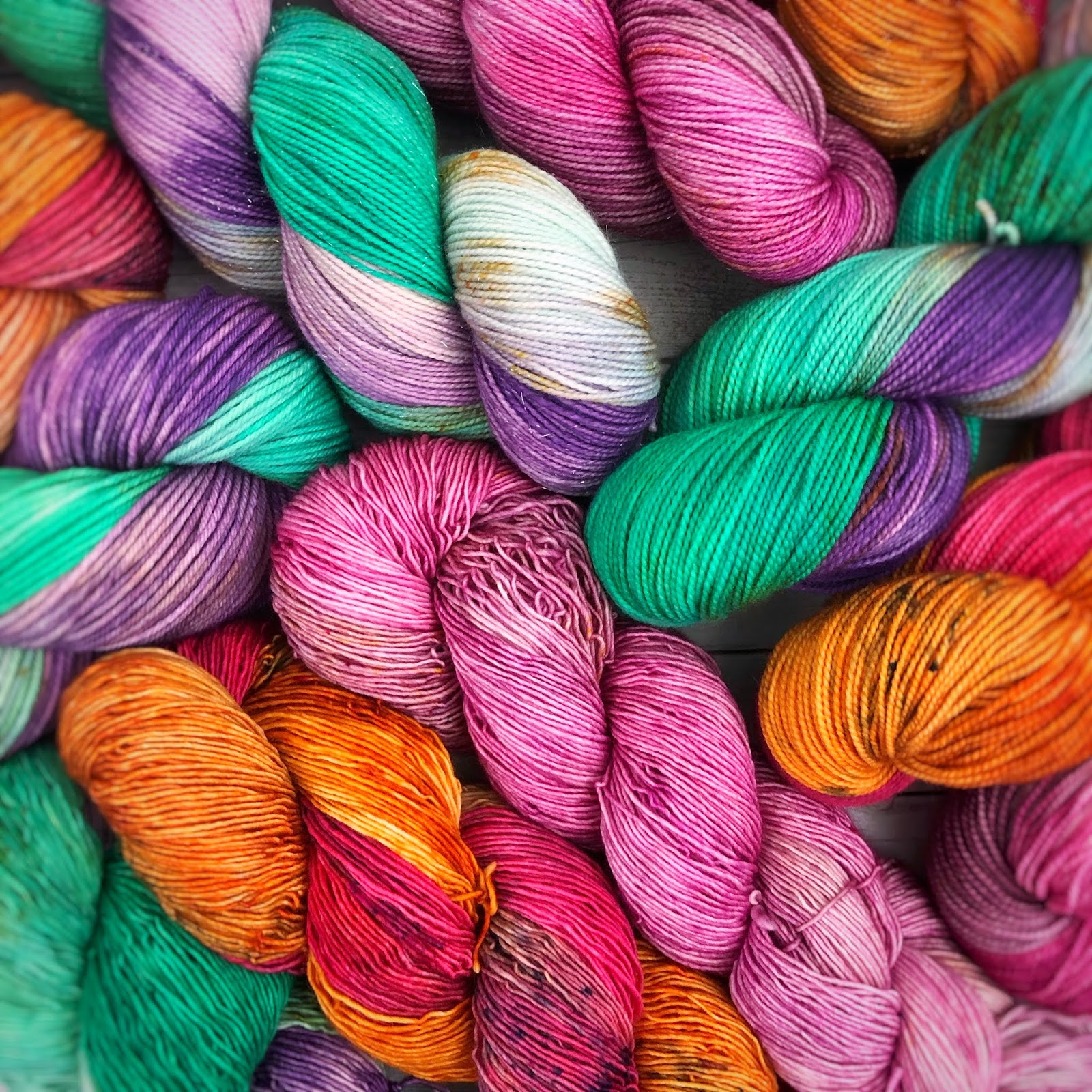 #SaturDye 2: Lofty Loops Yarns