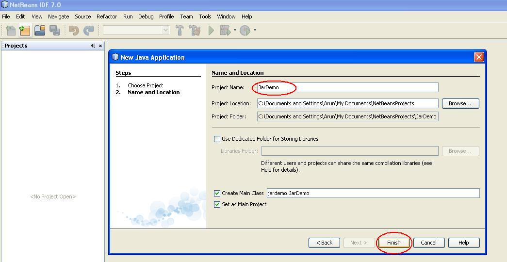 How To Create Jar File In Netbeans Java Source Code