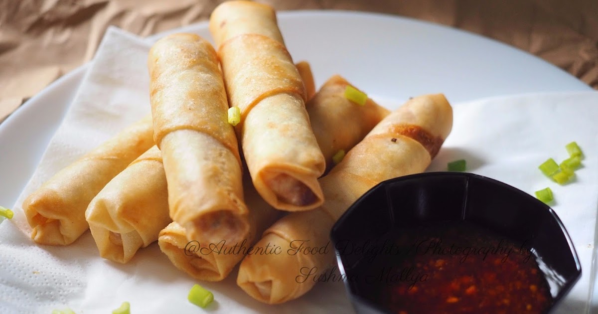 Authentic Food Delights: Spring Roll