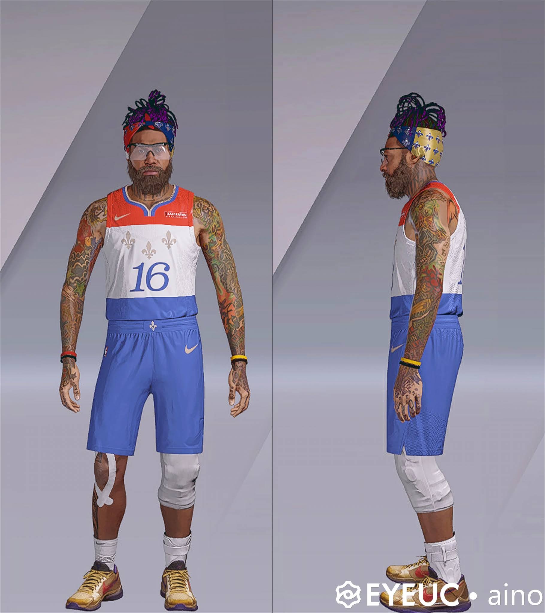 James Johnson Cyberface, Hair and Body Model (Fan-Made) by Aino [FOR 2K21]