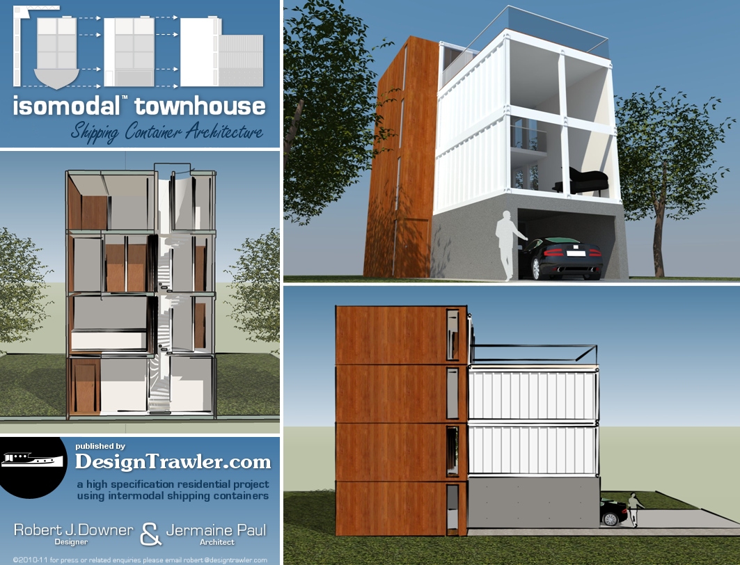 James West: Here Iso container house plans