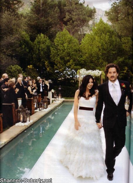 red Carpet Wedding: Shannen Doherty and Kurt Iswarienko - Red Carpet ...