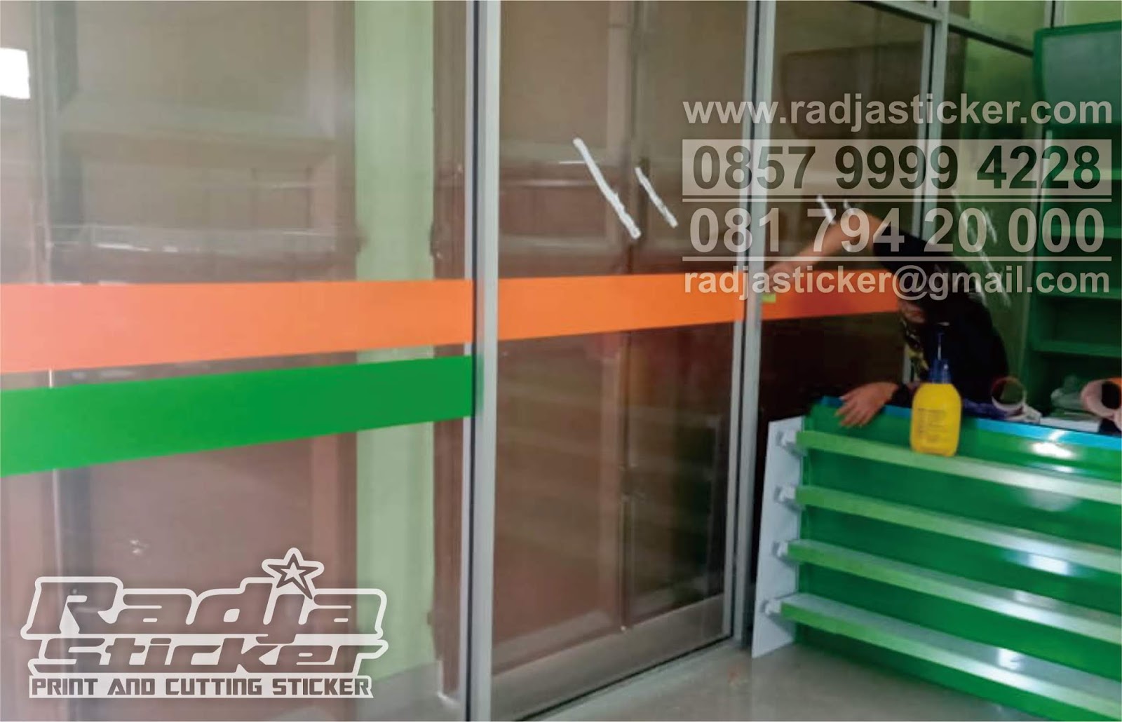 Stiker Kaca Minimarket | Stiker Kaca Swalayan | Stiker Branding ...