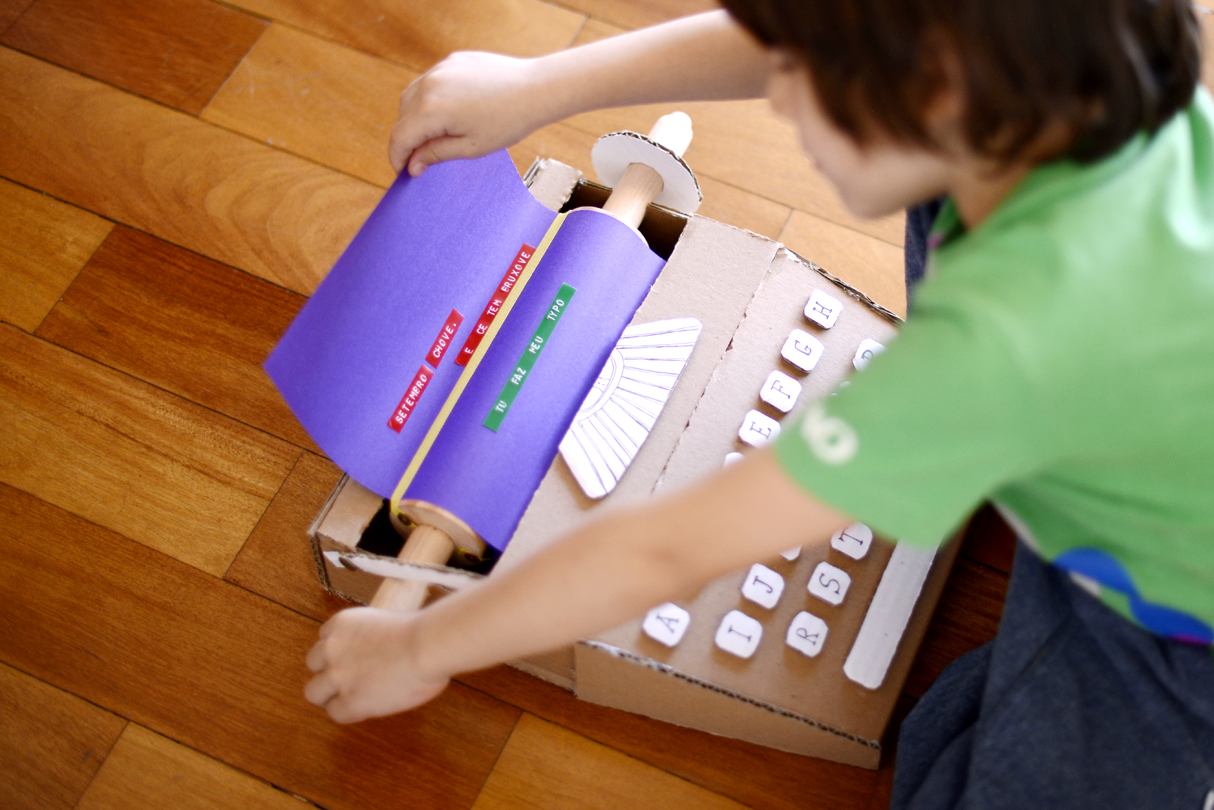 Diy Tips Cardboard Typewriter