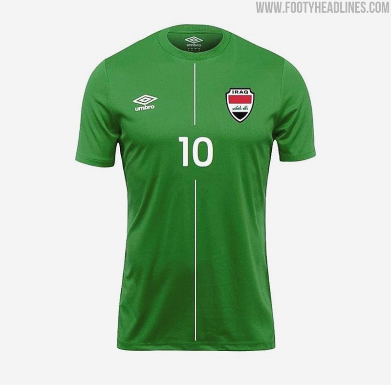 No More Givova - Makeshift Umbro Iraq 2021 Home & Away Kits Revealed ...
