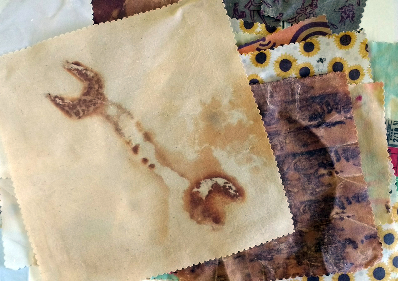 Inishindie: Beeswax coated Cotton Cloth for covering food