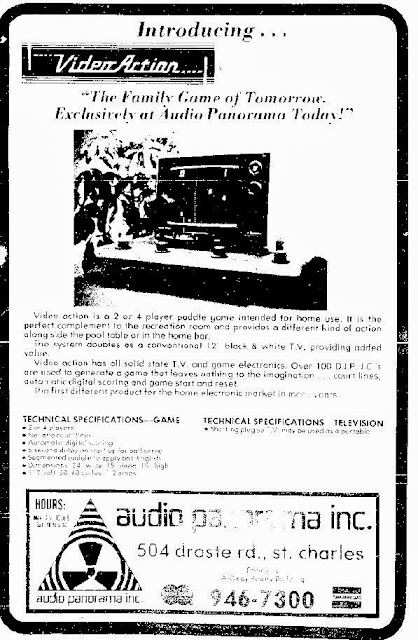 The Golden Age Arcade Historian: URL's Video Action - The First US ...