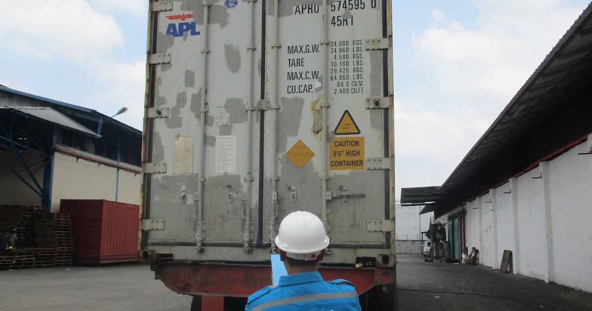 Cargo Container Condition Survey | PT. Binaga Ocean Surveyor (BOS)