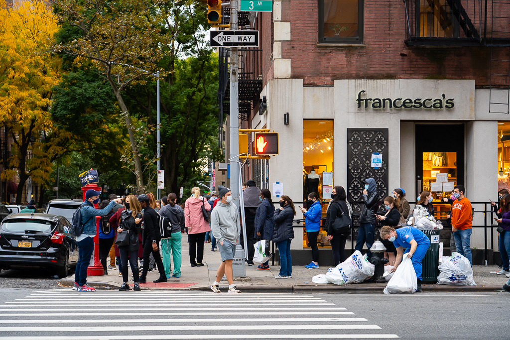 Light Happens: Early Voting In New York City 2020