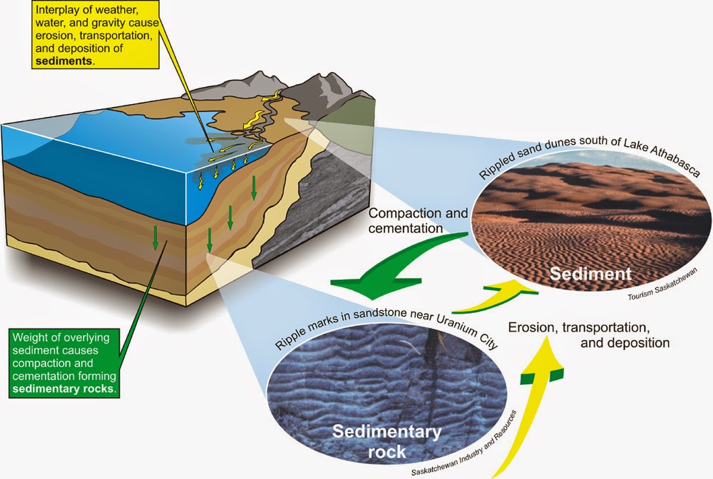 Litifikasi dan Diagenesa Batuan Sedimen - Geograph88