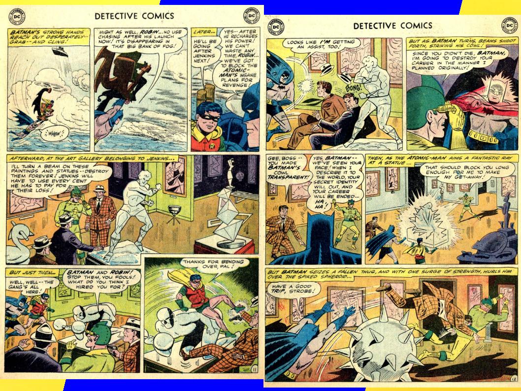 Dave's Comic Heroes Blog: Batman Vs The Atomic Man