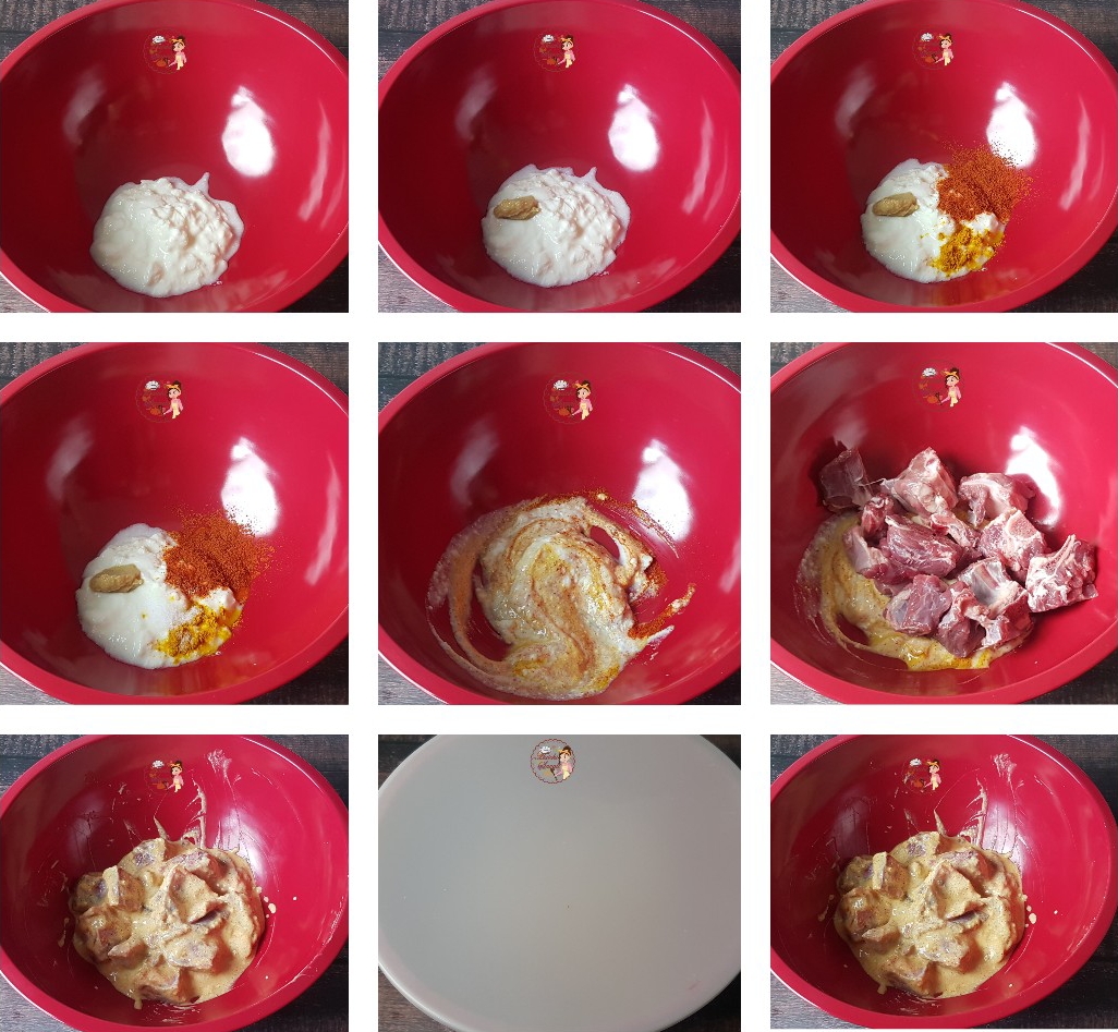 Instant Pot Spinach Gosht / How to Make Palak-Goat Curry - Aaichi Savali