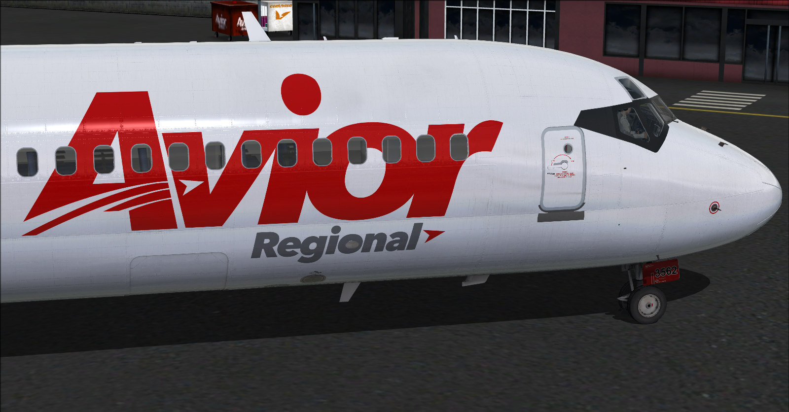 [FSX/P3D] TFDi Design Boeing 717 Avior Regional YV3562