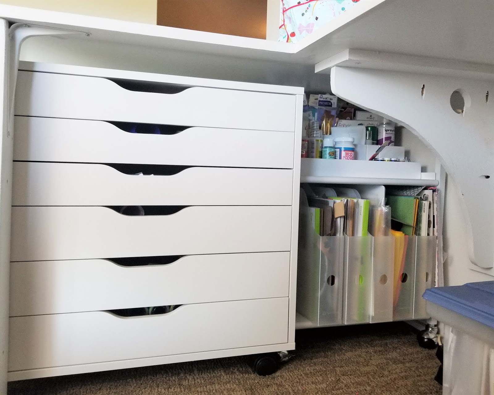 Get Organized with Totally Tiffany Paper Cart and Die, Stamp and Supply ...