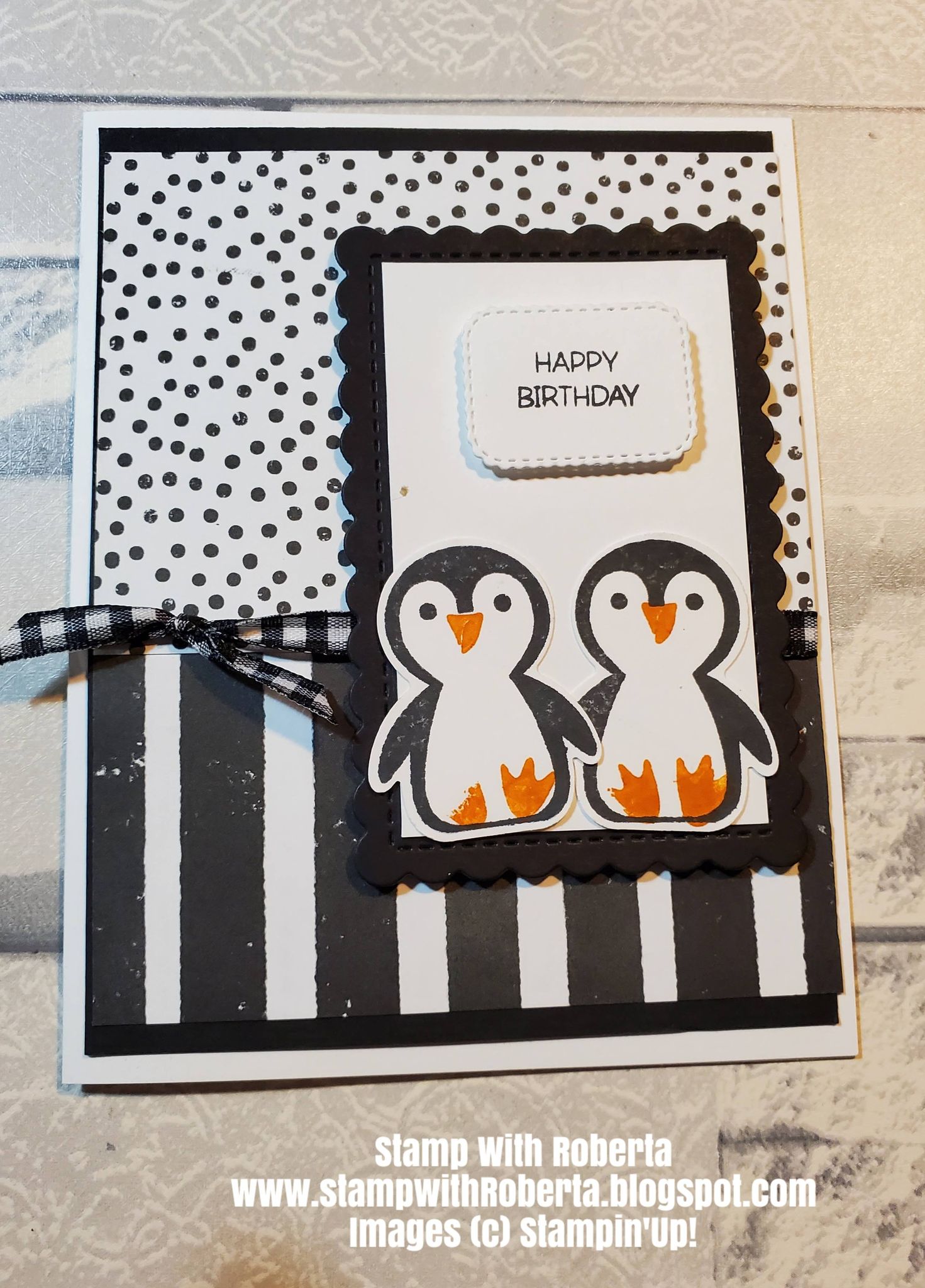 Stamp with Roberta: Make a Card, Mail a Card Monday! - Penguin Place