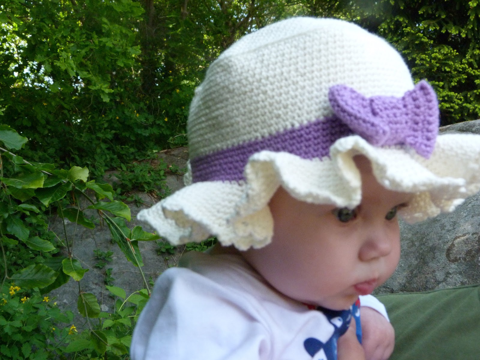 Mest Stickat: Solhatt Gratismönster