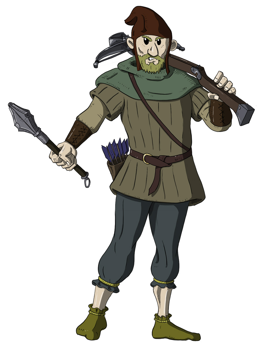 D&D Basic - NPC Gallery: Thug