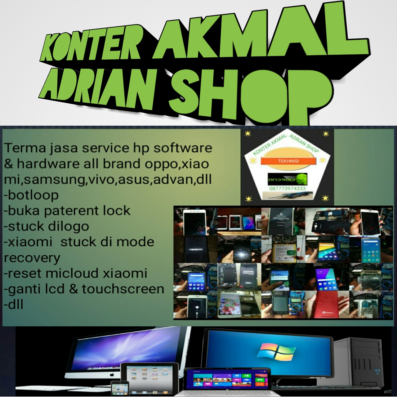 ESA KONTER AKMAL TUNGKU / KONTER AKMAL ADRIAN SHOP