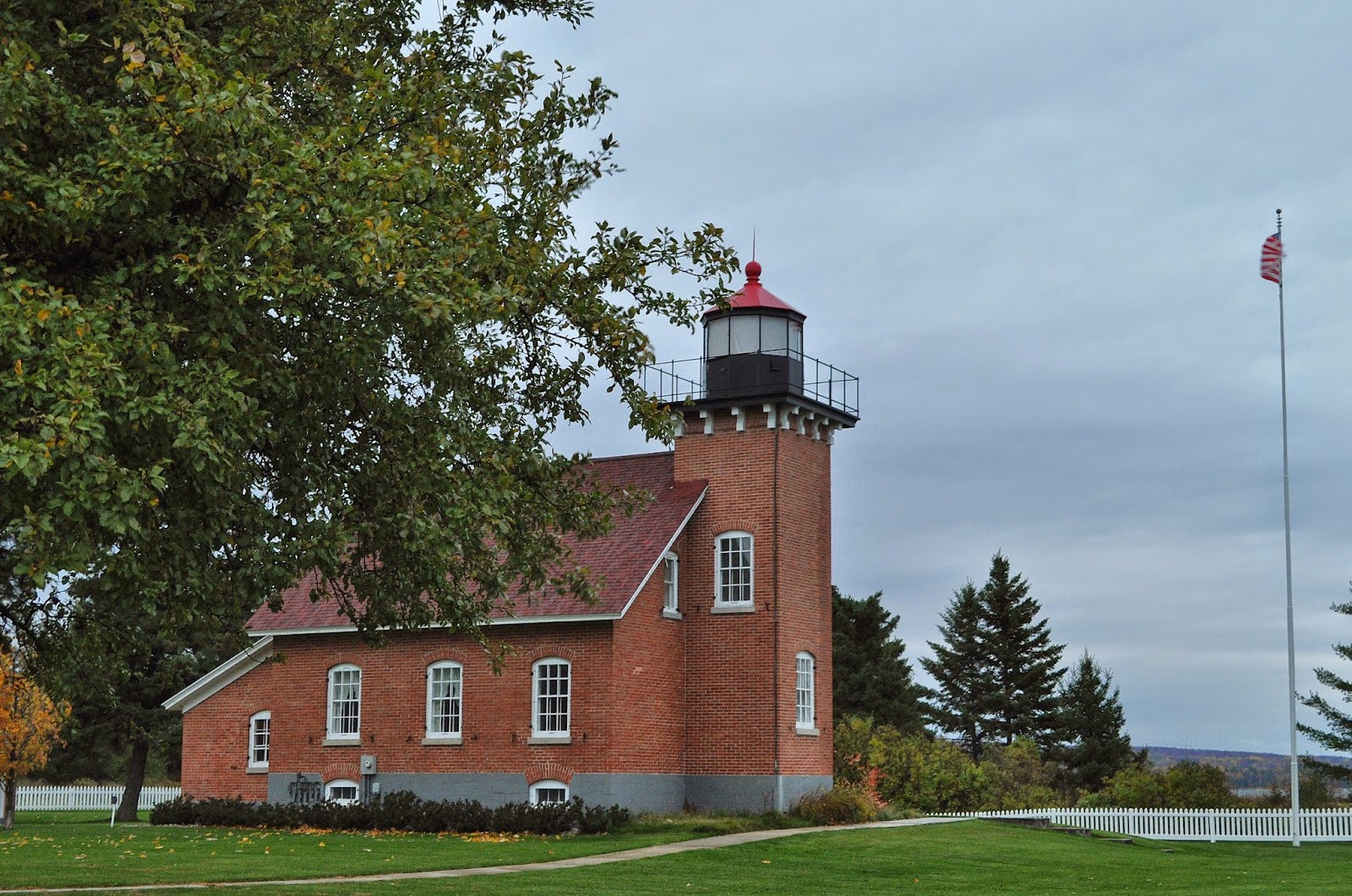 WC-LIGHTHOUSES: LITTLE TRAVERSE LIGHTHOUSE-HARBOR SPRINGS, MICHIGAN