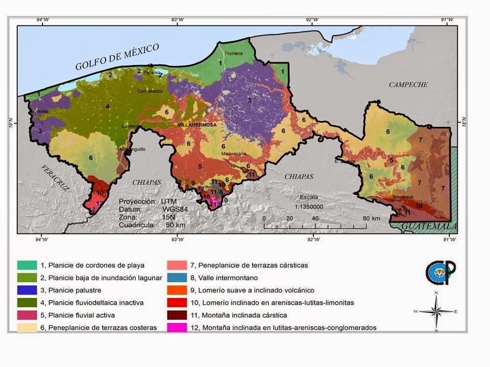 Suelos, ambiente y algo más: El mapa geomorfopedológico de Tabasco