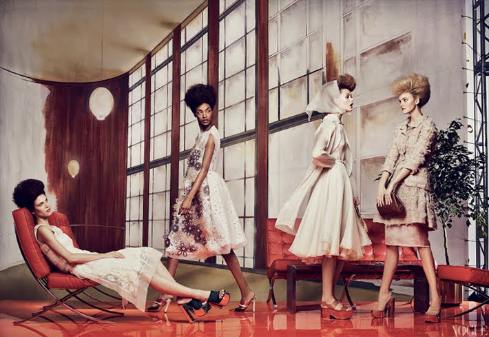 The World of Celebrity: Eternal Optimism photographed by Craig McDean