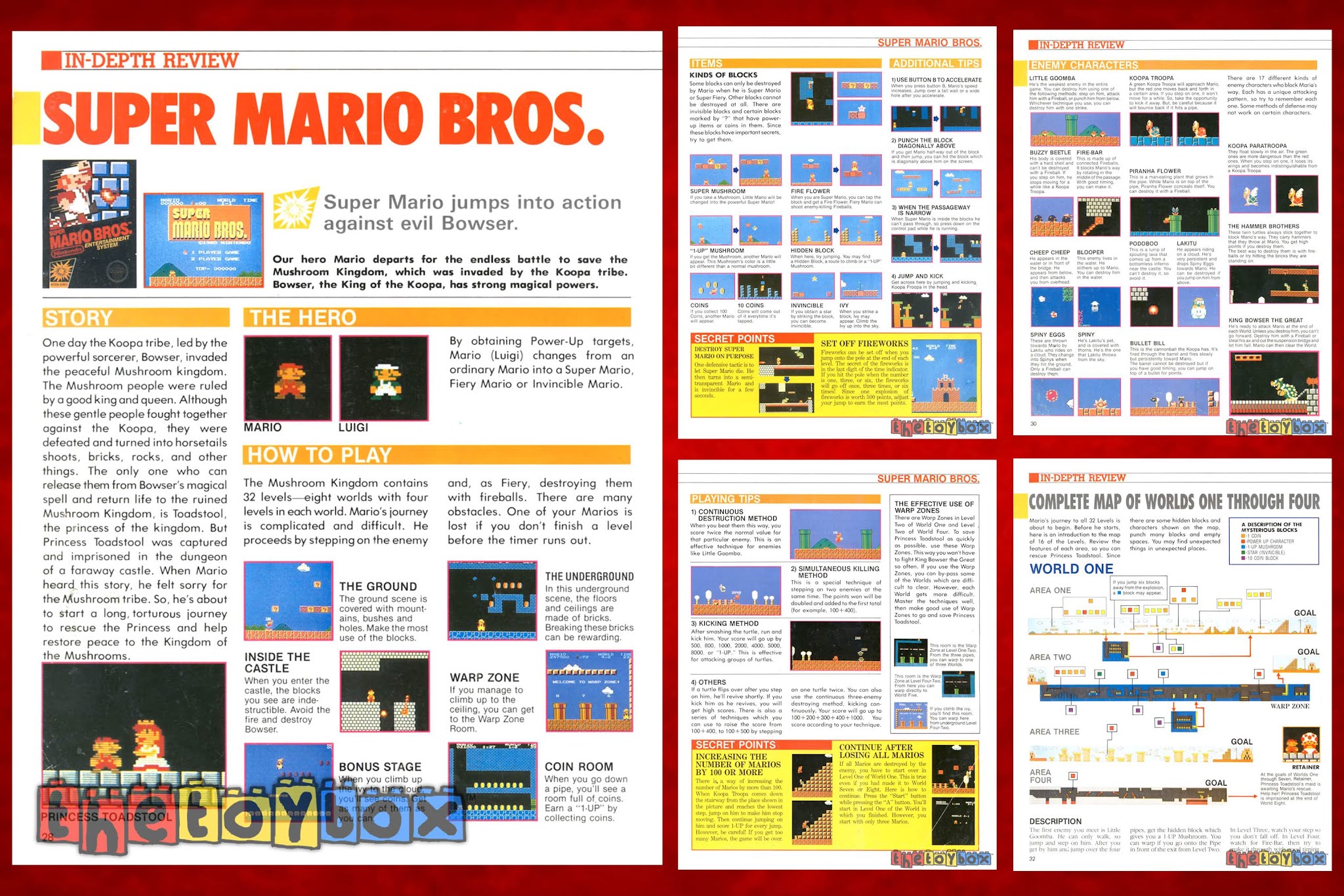 The Toy Box: The Official Nintendo Player's Guide