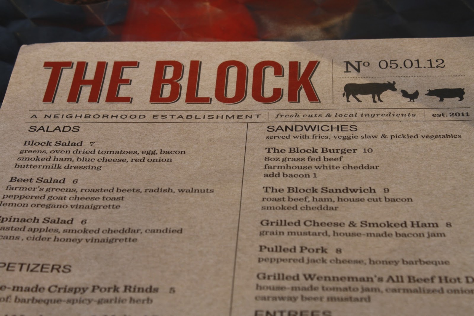 2012: Eat and Repeat - The Block