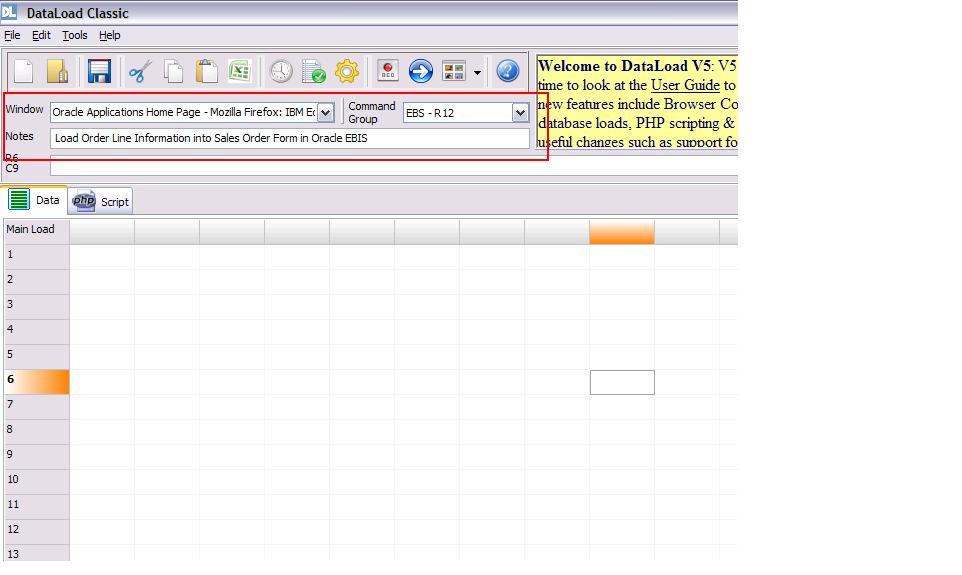Oracle Applications: Sample example for DataLoad - Part 1