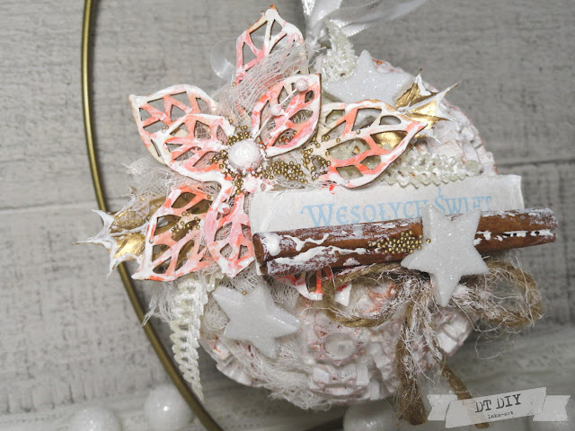 DIY - zrób to sam : TUTORIAL - Bombka strukturalna