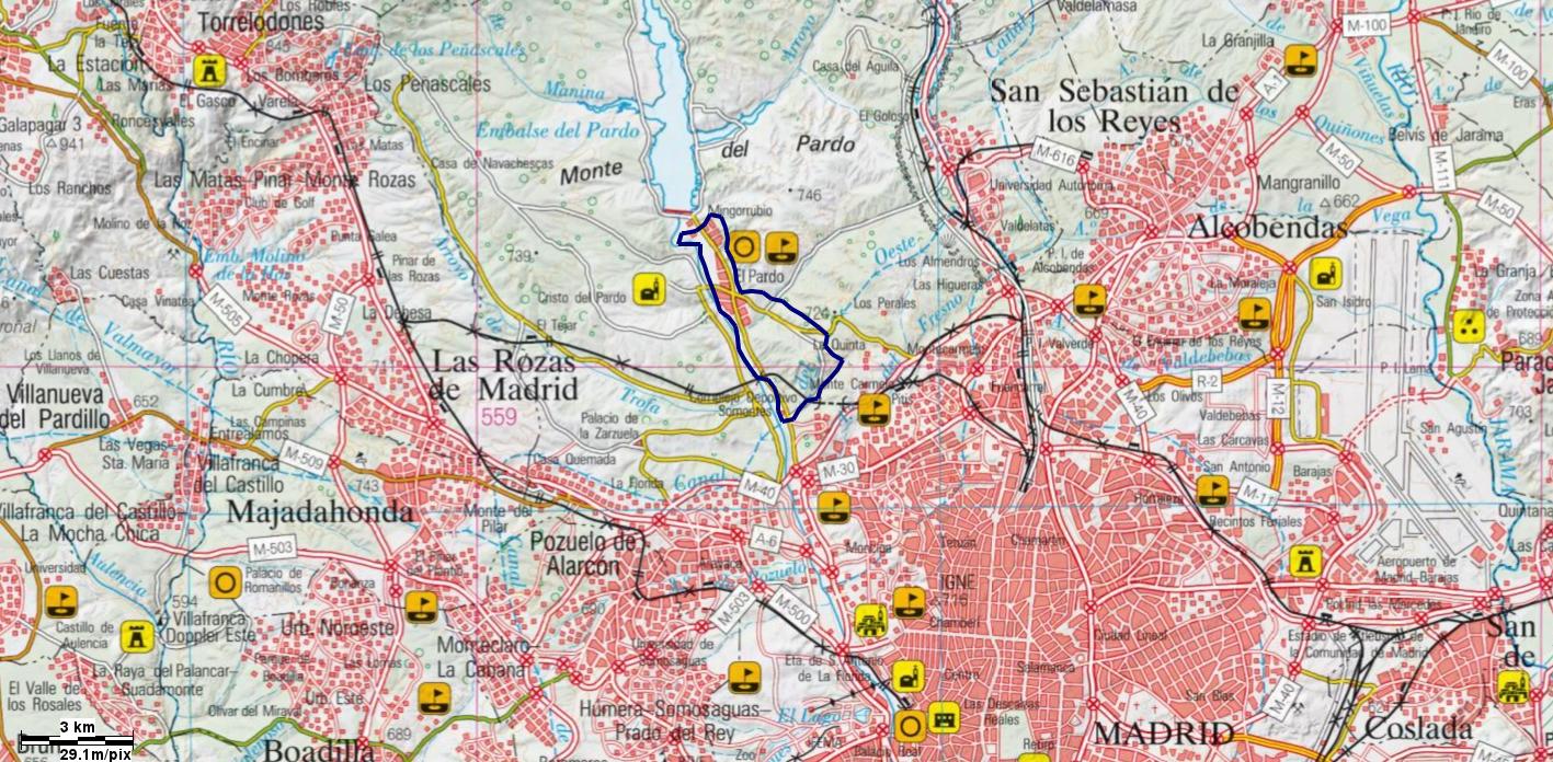 Grupo Mágico de Senderismo Miércoles con Antonio: Excursión 547: Integral Monte de El Pardo