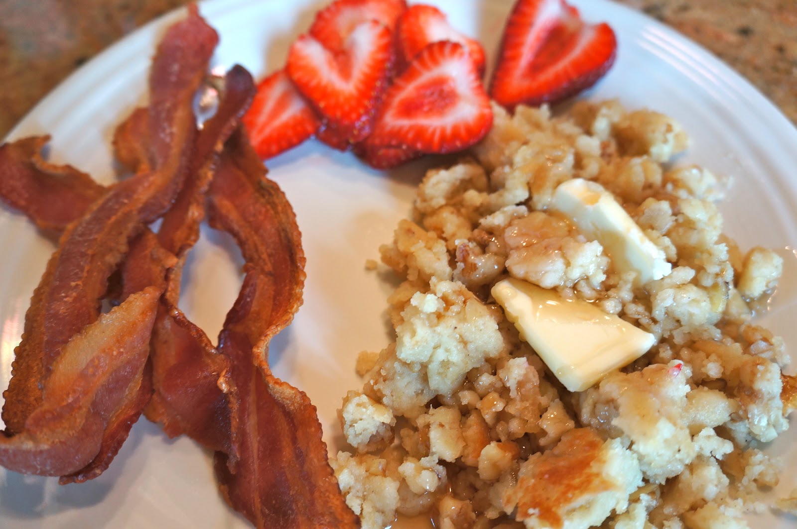 Pine Creek Style: Scrambled Pancakes for Breakfast...What?