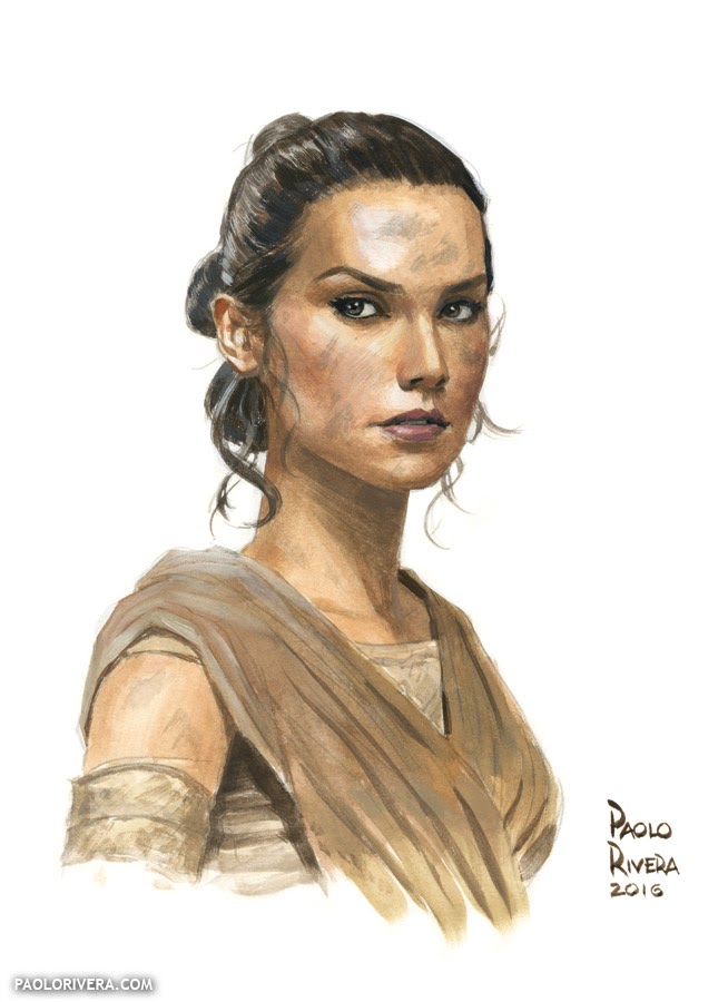 Rey by Paolo Rivera : r/ImaginaryJedi