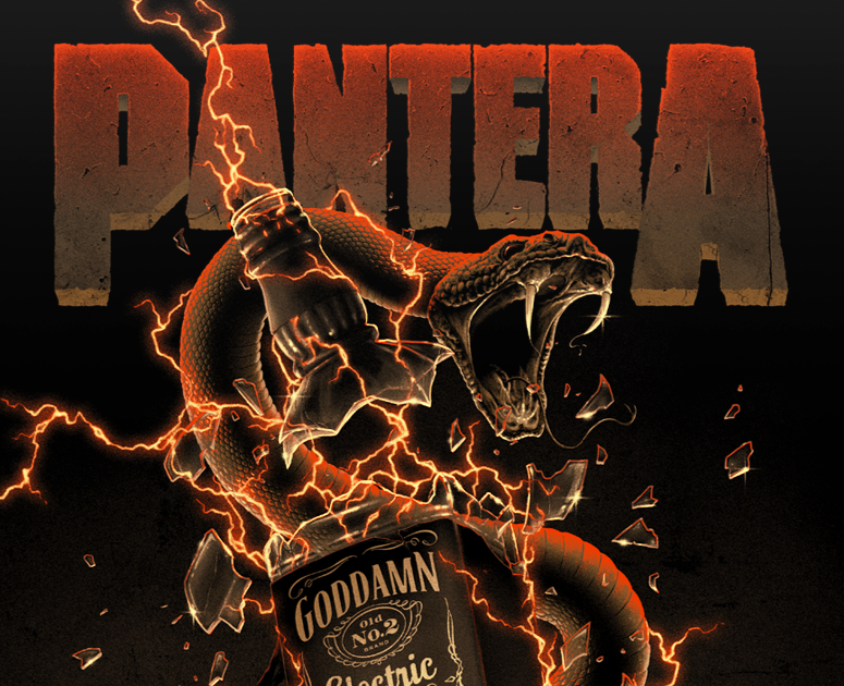 INSIDE THE ROCK POSTER FRAME BLOG: Pantera Posters By Matt Ryan Tobin ...